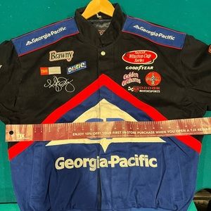 Jackets & Coats | Vintage Richard Petty Georgia Pacific Racing Jacket ...